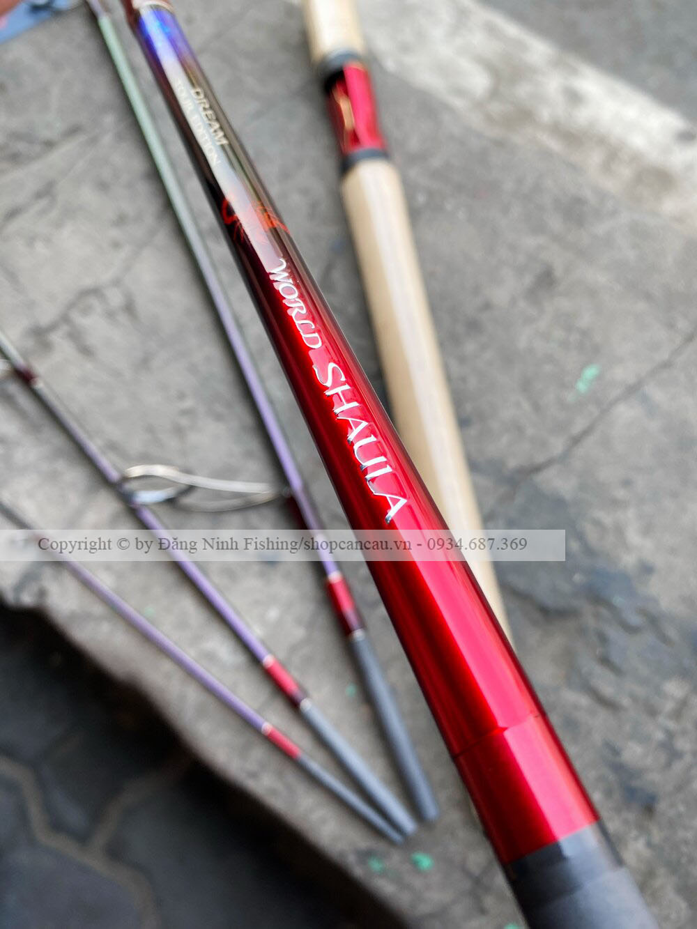 Cần lure du lịch Shimano World Shaula - Dream Tour Edition